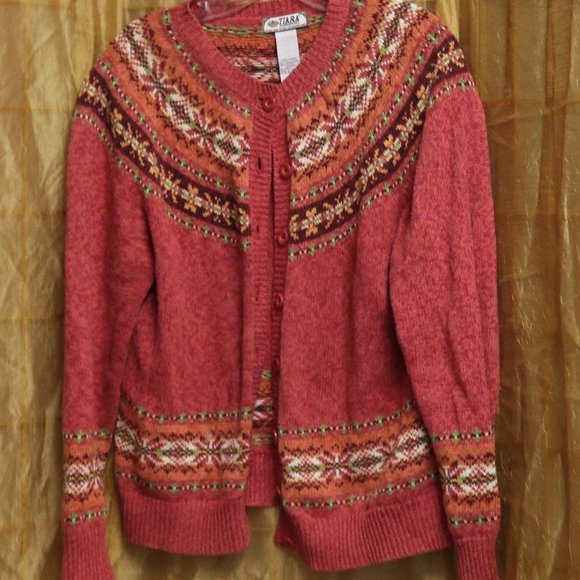 Tiara International | Sweaters | Vintage Tiara International Cardigan ...